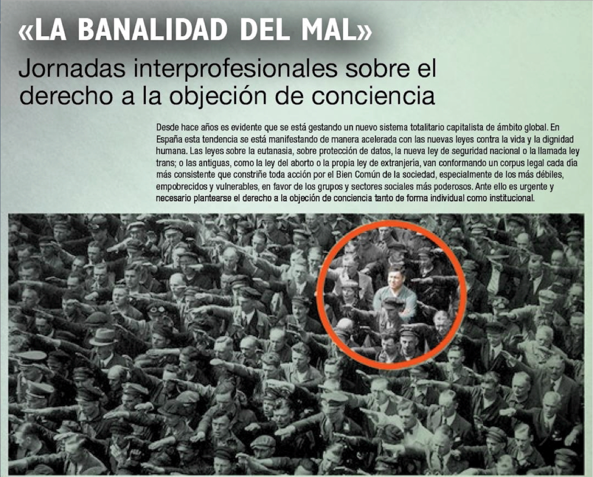 “LA BANALIDAD DEL MAL” – Observatorio de biopolitica
